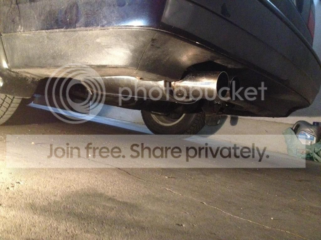 Fart can is gone and an update in what I have dune to my car since | VW ...