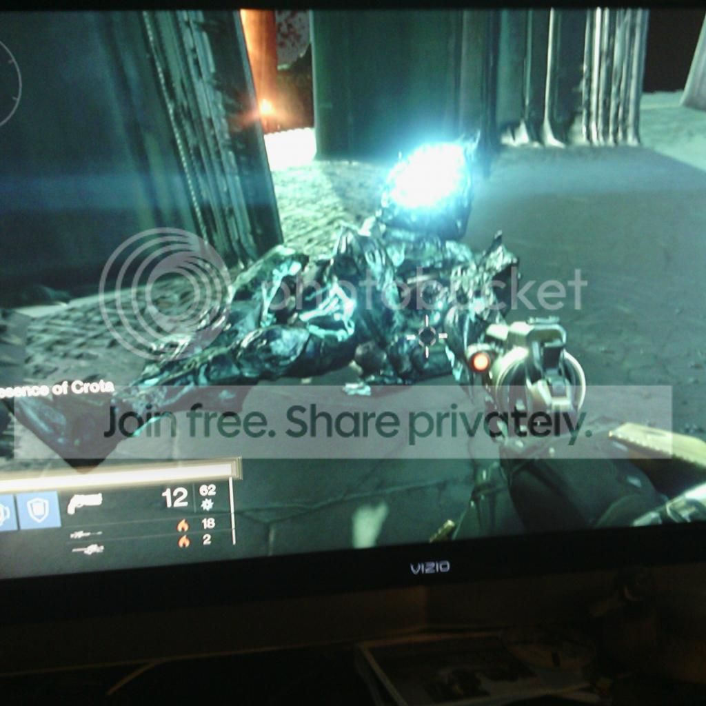 Gatekeeper on top of Crota's big black crystal found : r/DestinyTheGame