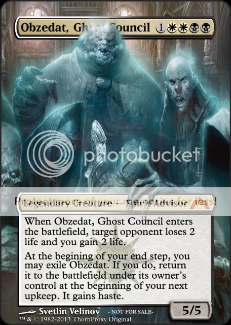 Obzedat Ghost Council Mm3 Mtg Card