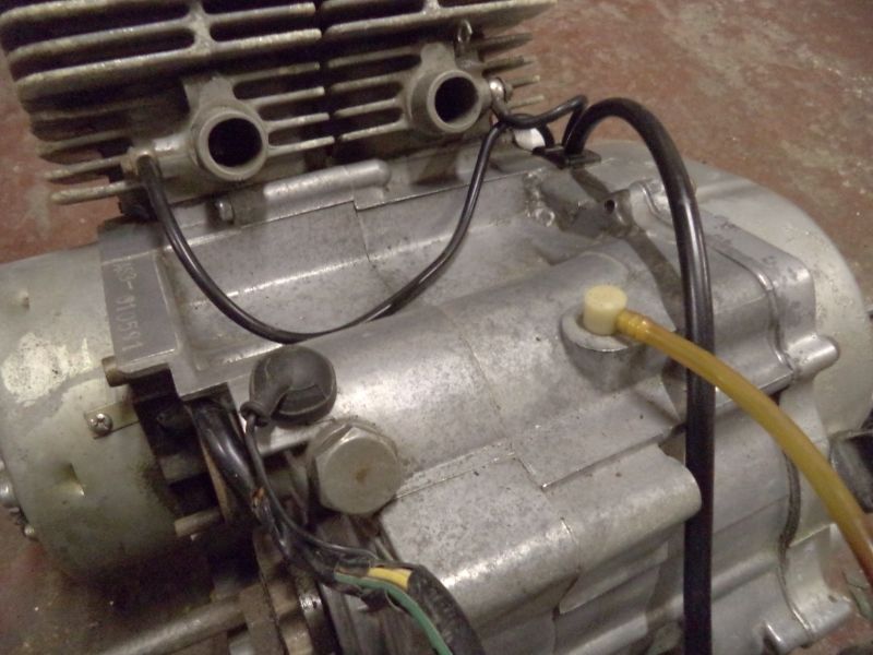 1972 Yamaha AS3 restoration (exhaust & another harness)