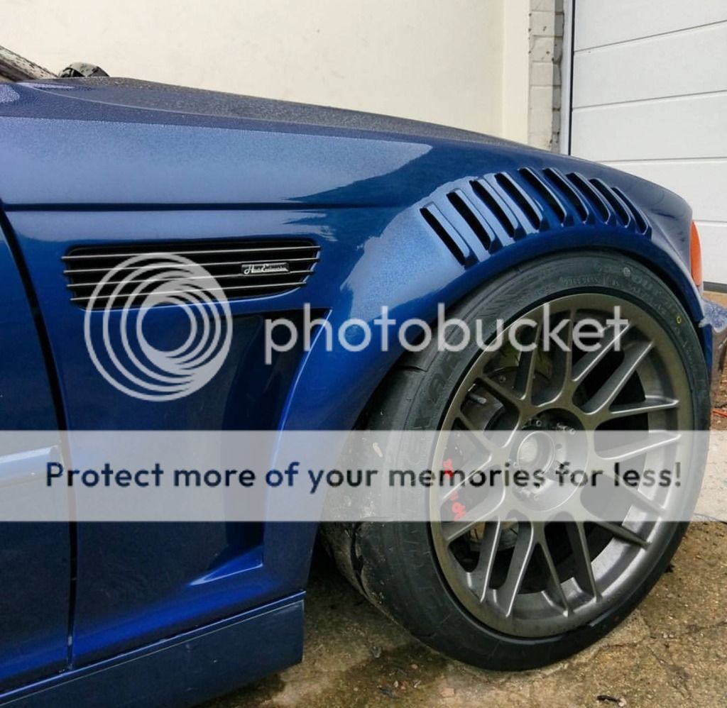 M3 E46 gtr vented front fender fiber or carbon new | The M3cutters